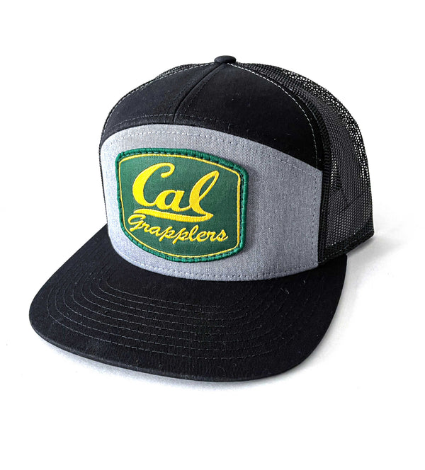 2024 NEW CK FIGHTLIFE 7-PANEL CAP "CAL GRAPPLERS" HEATHER / BLACK - CK ...