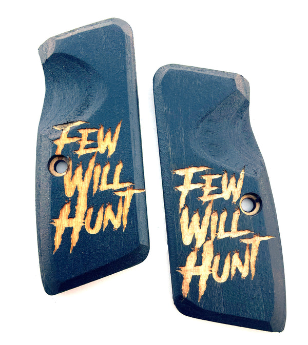 2025 86° WOOD GRIP PANELS for CCM 86° PUMP Frames "THE FEW" - CK Fight Life
