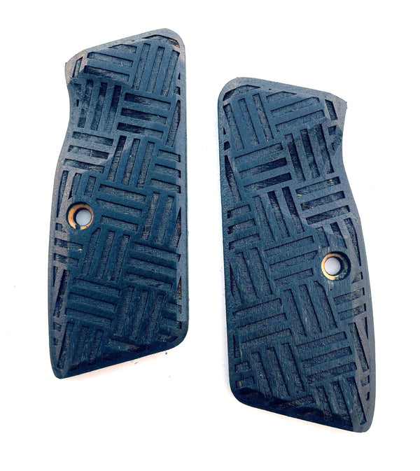 2025 86° WOOD GRIP PANELS for CCM 86° PUMP Frames "WEAVE" - CK Fight Life