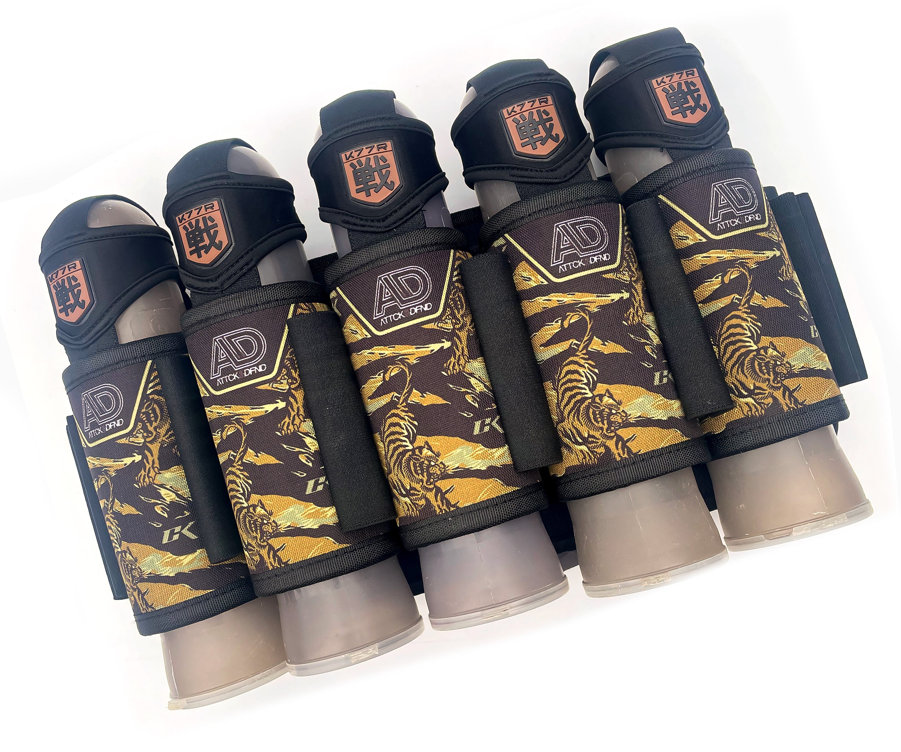 NEW! ATTACK&DEFND DIRTY TIGER STRAPLESS 5+8 Pod Harness - CK Fight Life