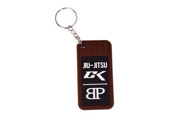 CK BJJ Belt Keychain COLLAB - Rubber - CK Fight Life